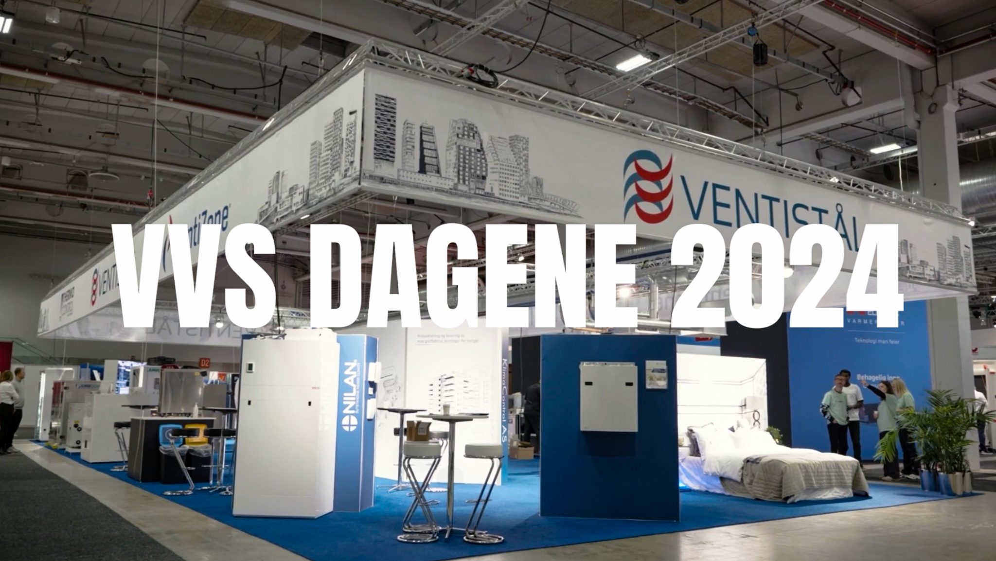 Større stand enn noen gang på VVS Dagene 2024 - Ventistål